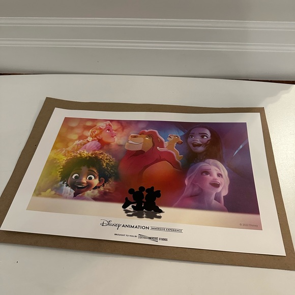 Wall Decor | Disney Animation Disney Immersive Poster | Poshmark